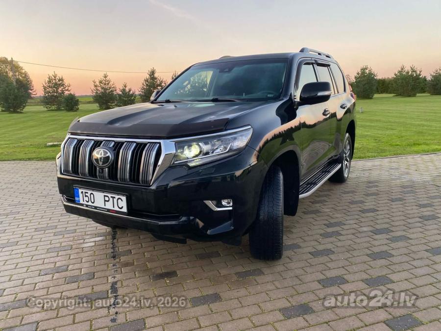 Black Toyota Land Cruiser 2024 in Tallinn, with an engine capacity of 2.80 L and mileage of 57 thousand km for 67000 €, photo 5 on AUTOMOTO.COM.LV