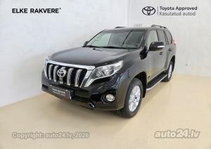 Melns Toyota Land Cruiser 2016 Rakvere, ar dzinēja tilpumu 2.76 L un nobraukumu 167 tūkst. km par 30990 €, foto  vietnē AUTOMOTO.COM.LV