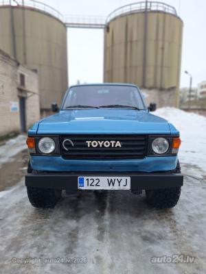 Blue Toyota Land Cruiser 1984 in Tallinn, with an engine capacity of 4.00 L and mileage of 429 thousand km for 12500 €, photo 3 on AUTOMOTO.COM.LV