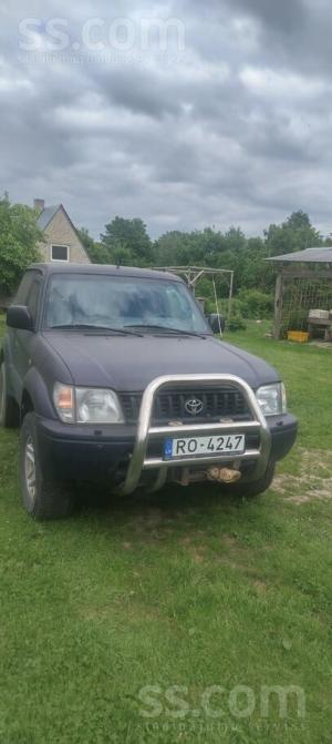 Blue Toyota Land Cruiser 1999 in Bauska, with an engine capacity of 3.00 L and mileage of 279 thousand km for 7000 €, photo  on AUTOMOTO.COM.LV