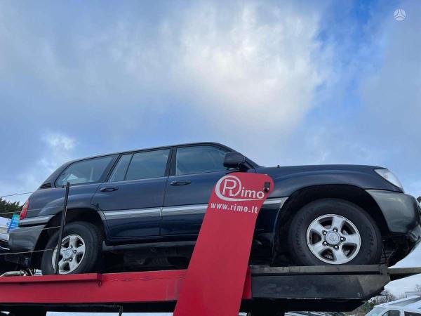Blue Toyota Land Cruiser 2000 in Utena, with an engine capacity of 4.16 L and mileage of 440 thousand km for 15350 €, photo 1 on AUTOMOTO.COM.LV