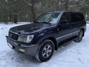 Blue Toyota Land Cruiser 2000 in Utena, with an engine capacity of 4.16 L and mileage of 440 thousand km for 15350 €, photo 13 on AUTOMOTO.COM.LV
