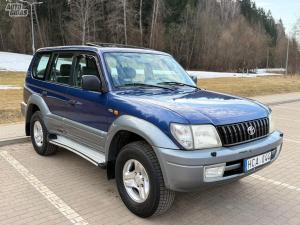 Blue Toyota Land Cruiser 2002 in Ukmerge, with an engine capacity of 3.00 L and mileage of 339 thousand km for 8300 €, photo 8 on AUTOMOTO.COM.LV