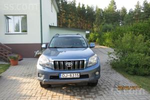Blue Toyota Land Cruiser 2011 in Daugavpils, with an engine capacity of 3.00 L and mileage of 186 thousand km for 18200 €, photo  on AUTOMOTO.COM.LV