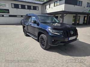 Blue Toyota Land Cruiser 2023 in Tallinn, with an engine capacity of 2.80 L and mileage of 101 thousand km for 62500 €, photo 3 on AUTOMOTO.COM.LV