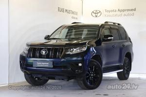 Zils Toyota Land Cruiser 2021 Tallina, ar dzinēja tilpumu 2.76 L un nobraukumu 64 tūkst. km par 52900 €, foto  vietnē AUTOMOTO.COM.LV