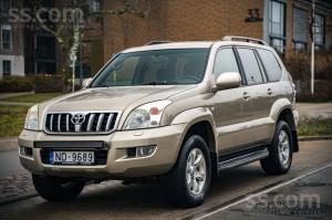 Brown Toyota Land Cruiser 2005 in Riga, with an engine capacity of 3.00 L and mileage of 0 thousand km for 7990 €, photo  on AUTOMOTO.COM.LV