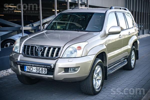 Brūns Toyota Land Cruiser 2005 Rīga, ar dzinēja tilpumu 3.00 L un nobraukumu 0 tūkst. km par 6990 €, foto 1 vietnē AUTOMOTO.COM.LV