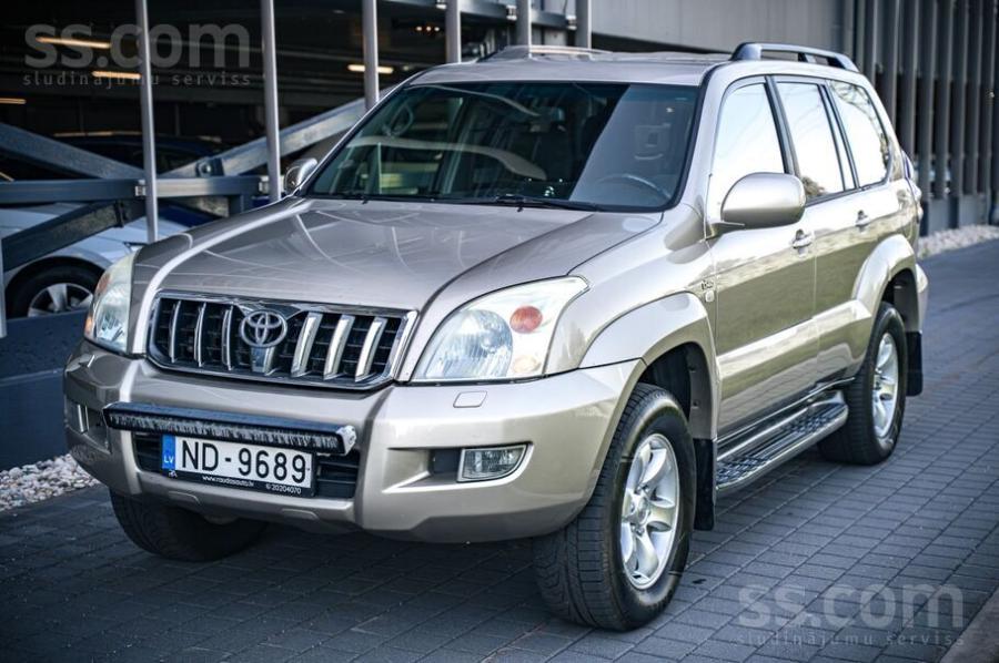 Brūns Toyota Land Cruiser 2005 Rīga, ar dzinēja tilpumu 3.00 L un nobraukumu 0 tūkst. km par 6990 €, foto 1 vietnē AUTOMOTO.COM.LV