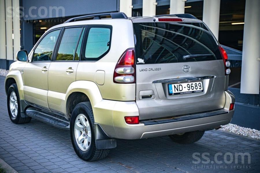 Brūns Toyota Land Cruiser 2005 Rīga, ar dzinēja tilpumu 3.00 L un nobraukumu 0 tūkst. km par 6990 €, foto 7 vietnē AUTOMOTO.COM.LV