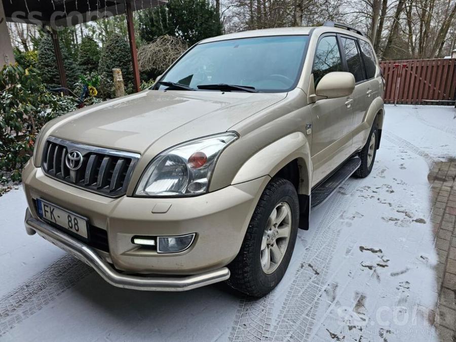 Brūns Toyota Land Cruiser 2007 Rīga, ar dzinēja tilpumu 3.00 L un nobraukumu 200 tūkst. km par 12500 €, foto 5 vietnē AUTOMOTO.COM.LV