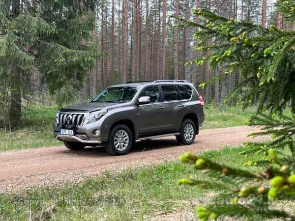 Brown Toyota Land Cruiser 2016 in Polva, with an engine capacity of 2.80 L and mileage of 84 thousand km for 39900 €, photo 1 on AUTOMOTO.COM.LV