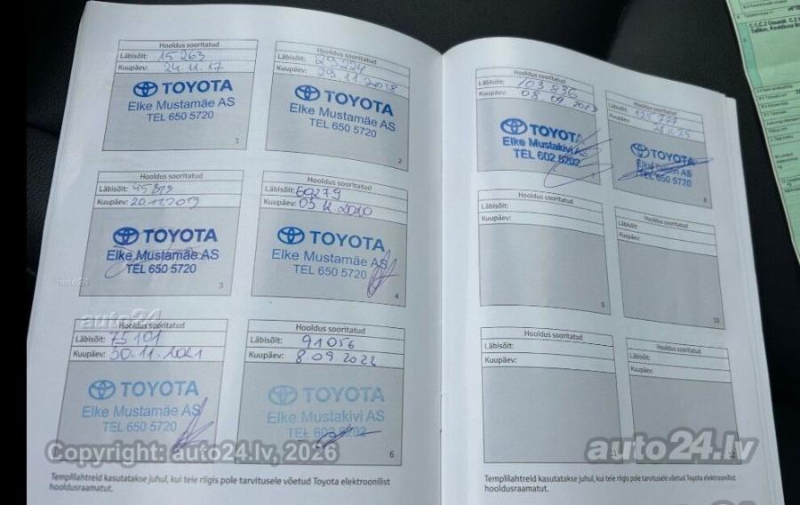 Brown Toyota Land Cruiser 2017 in Tallinn, with an engine capacity of 2.80 L and mileage of 132 thousand km for 35000 €, photo 22 on AUTOMOTO.COM.LV
