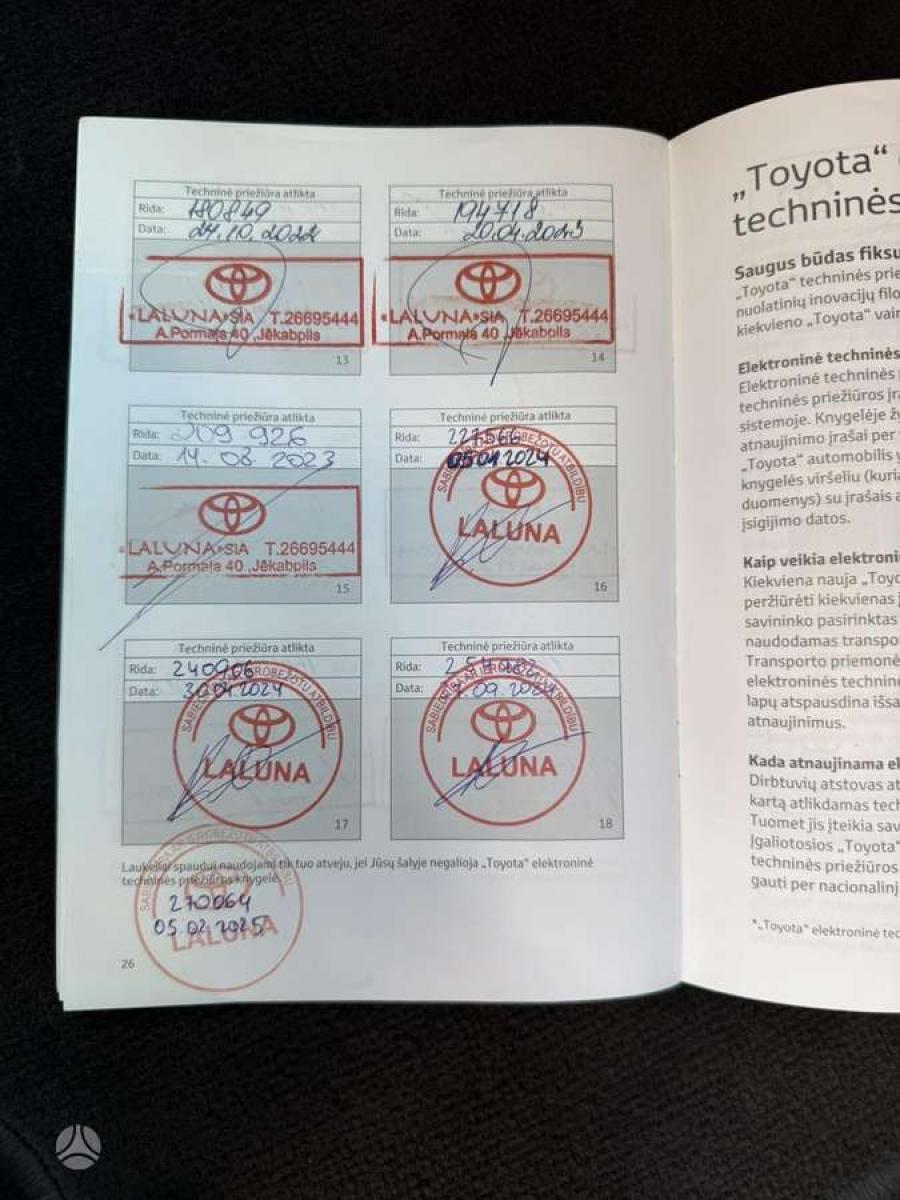 Коричневый Тойота Ленд Крузер 2019 в Рокишкис, объемом двигателя 2.76 л и пробегом 300 тыс. км за 28900 €, фото 31 на AUTOMOTO.COM.LV
