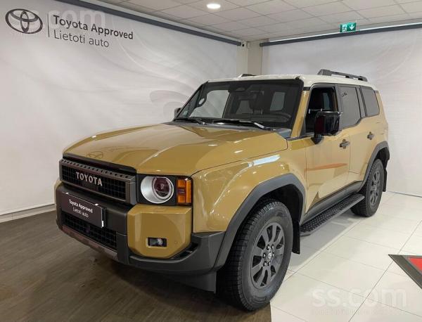 Brown Toyota Land Cruiser 2024 in Jekabpils, with an engine capacity of 2.80 L and mileage of 14 thousand km for 87900 €, photo 1 on AUTOMOTO.COM.LV