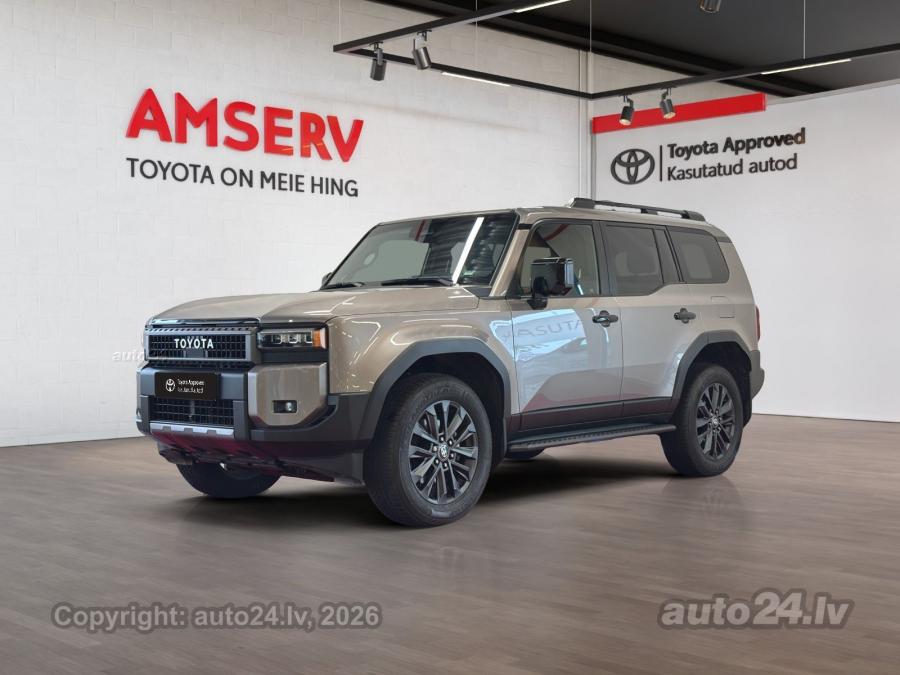 Brūns Toyota Land Cruiser 2026 Tartu, ar dzinēja tilpumu 2.80 L un nobraukumu 16 tūkst. km par 91900 €, foto 1 vietnē AUTOMOTO.COM.LV
