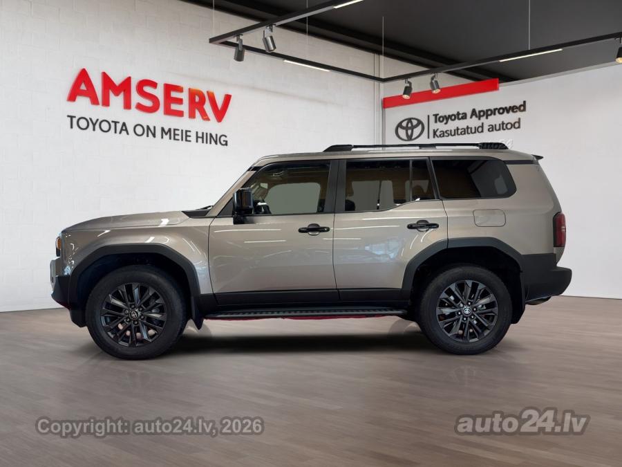 Brūns Toyota Land Cruiser 2026 Tartu, ar dzinēja tilpumu 2.80 L un nobraukumu 16 tūkst. km par 91900 €, foto 4 vietnē AUTOMOTO.COM.LV