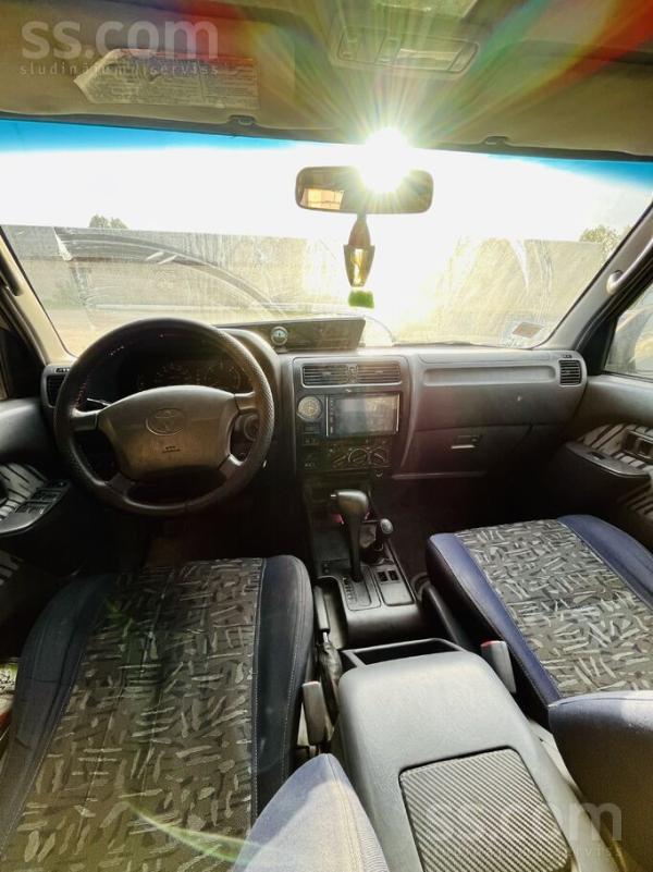 Toyota Land Cruiser 1997 in Jelgava, with an engine capacity of 3.00 L and mileage of 399 thousand km for 3800 €, photo 9 on AUTOMOTO.COM.LV