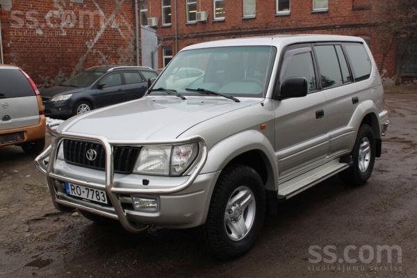 Toyota Land Cruiser 2000 Liepāja, ar dzinēja tilpumu 3.00 L un nobraukumu 320 tūkst. km par 7500 €, foto 2 vietnē AUTOMOTO.COM.LV