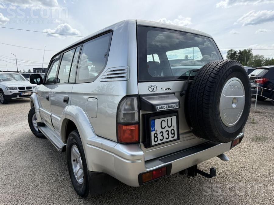 Toyota Land Cruiser 2002 Rīga, ar dzinēja tilpumu 3.00 L un nobraukumu 351 tūkst. km par 6999 €, foto 19 vietnē AUTOMOTO.COM.LV