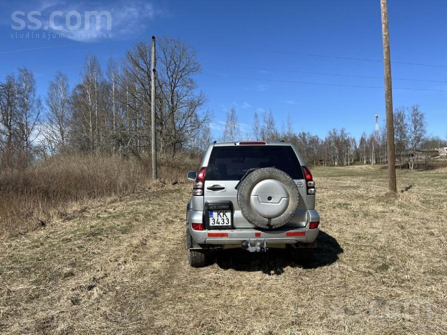 Toyota Land Cruiser 2003 Valmiera, ar dzinēja tilpumu 3.00 L un nobraukumu 347 tūkst. km par 7200 €, foto 6 vietnē AUTOMOTO.COM.LV