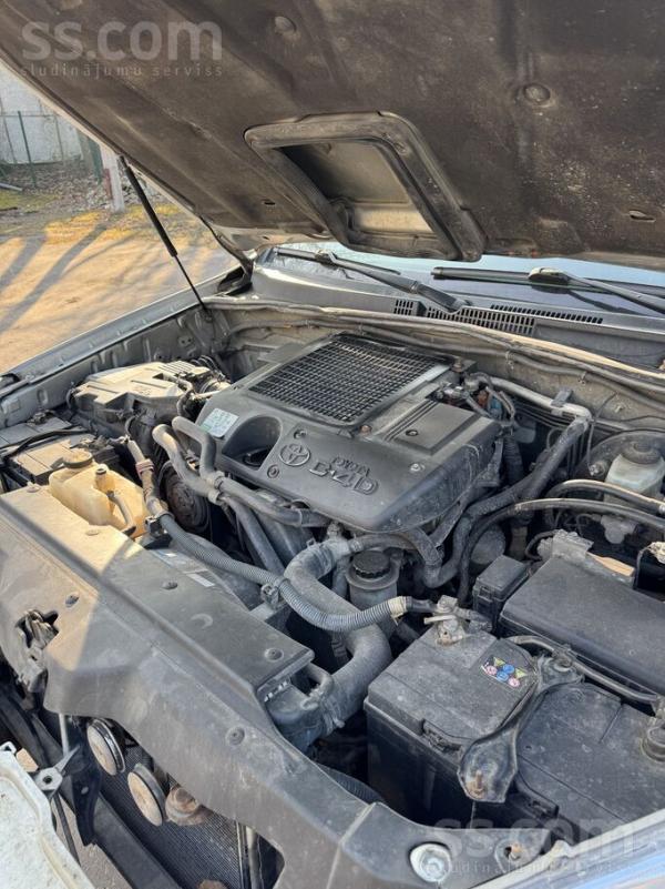 Toyota Land Cruiser 2004 Jūrmala, ar dzinēja tilpumu 3.00 L un nobraukumu 0 tūkst. km par 6999 €, foto 7 vietnē AUTOMOTO.COM.LV