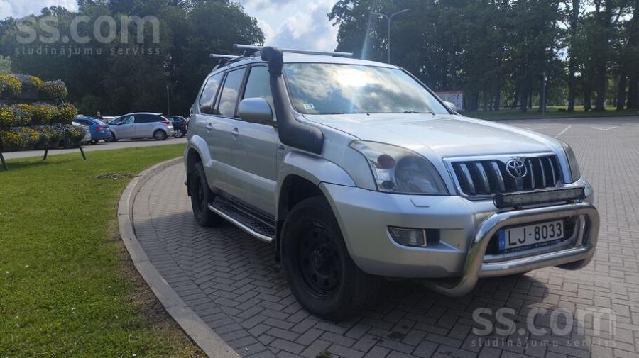Toyota Land Cruiser 2007 Rīga, ar dzinēja tilpumu 3.00 L un nobraukumu 372 tūkst. km par 9900 €, foto 1 vietnē AUTOMOTO.COM.LV