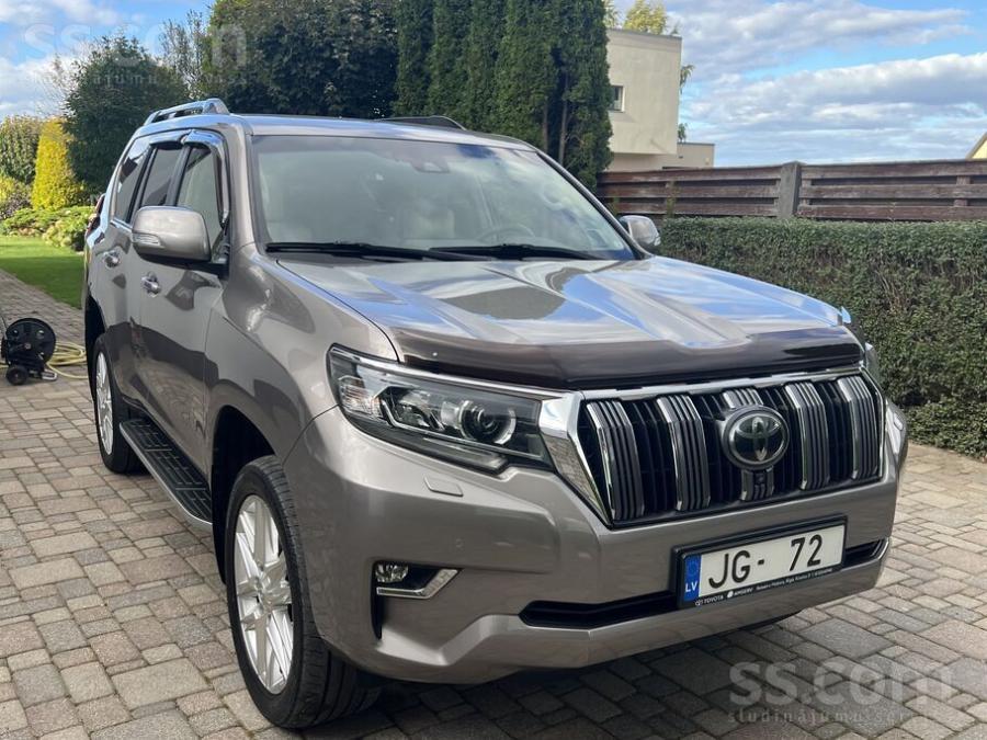 Toyota Land Cruiser 2018 Rīga, ar dzinēja tilpumu 2.80 L un nobraukumu 109 tūkst. km par 44500 €, foto 1 vietnē AUTOMOTO.COM.LV