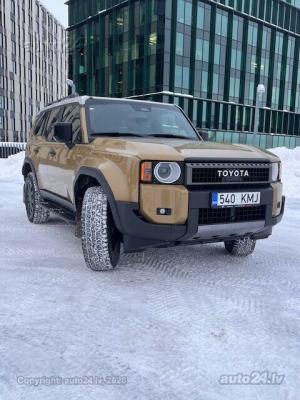 Toyota Land Cruiser 2024 in Tallinn, with an engine capacity of 2.80 L and mileage of 15 thousand km for 84990 €, photo  on AUTOMOTO.COM.LV