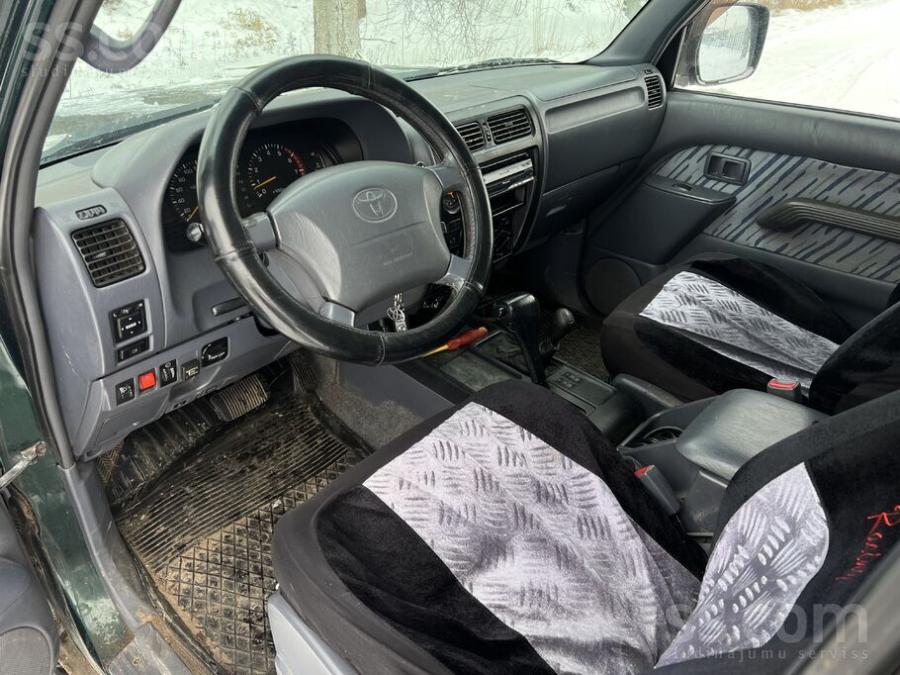 Zaļš Toyota Land Cruiser 1998 Rīga, ar dzinēja tilpumu 3.40 L un nobraukumu 0 tūkst. km par 6890 €, foto 14 vietnē AUTOMOTO.COM.LV