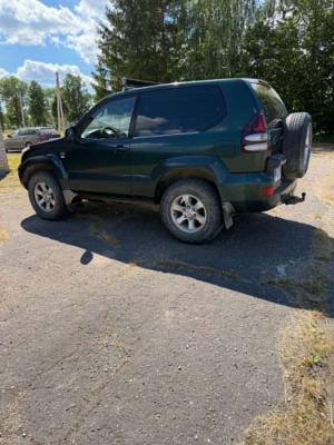Zaļš Toyota Land Cruiser 2003 Pasvalys, ar dzinēja tilpumu 2.98 L un nobraukumu 344 tūkst. km par 5000 €, foto  vietnē AUTOMOTO.COM.LV
