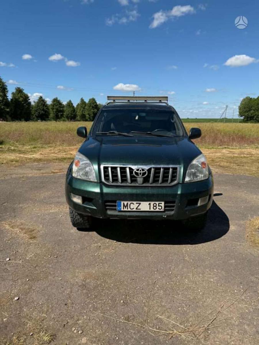 Zaļš Toyota Land Cruiser 2003 Pasvalys, ar dzinēja tilpumu 2.98 L un nobraukumu 344 tūkst. km par 5000 €, foto 3 vietnē AUTOMOTO.COM.LV