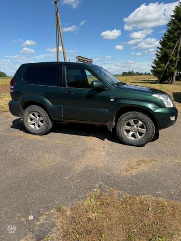 Zaļš Toyota Land Cruiser 2003 Pasvalys, ar dzinēja tilpumu 2.98 L un nobraukumu 344 tūkst. km par 5000 €, foto 4 vietnē AUTOMOTO.COM.LV