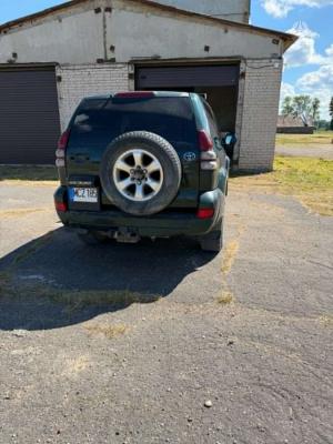 Zaļš Toyota Land Cruiser 2003 Pasvalys, ar dzinēja tilpumu 2.98 L un nobraukumu 344 tūkst. km par 5000 €, foto 7 vietnē AUTOMOTO.COM.LV