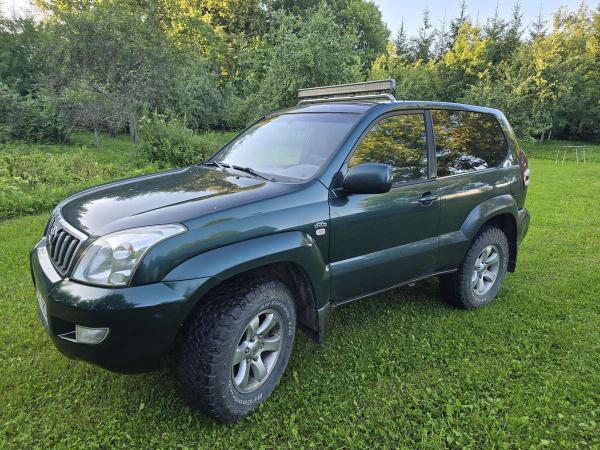 Zaļš Toyota Land Cruiser 2003 Utena, ar dzinēja tilpumu 3.00 L un nobraukumu 344 tūkst. km par 4400 €, foto 5 vietnē AUTOMOTO.COM.LV