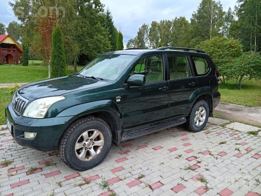 Zaļš Toyota Land Cruiser 2004 Jēkabpils, ar dzinēja tilpumu 3.00 L un nobraukumu 378 tūkst. km par 6900 €, foto 1 vietnē AUTOMOTO.COM.LV