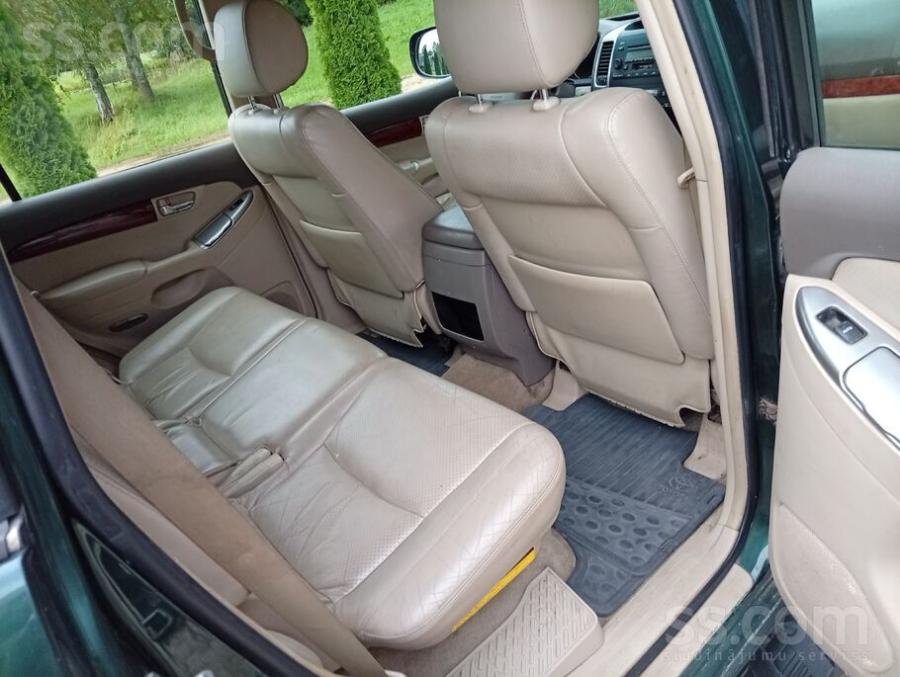 Zaļš Toyota Land Cruiser 2004 Jēkabpils, ar dzinēja tilpumu 3.00 L un nobraukumu 378 tūkst. km par 6900 €, foto 10 vietnē AUTOMOTO.COM.LV