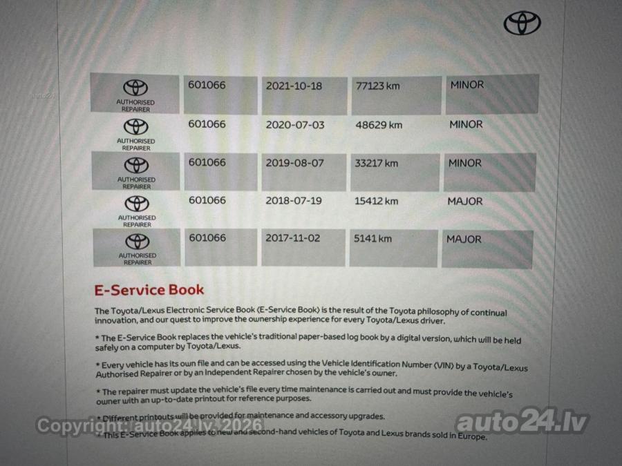 Green Toyota Land Cruiser 2017 in Tallinn, with an engine capacity of 2.80 L and mileage of 200 thousand km for 31990 €, photo 24 on AUTOMOTO.COM.LV