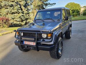 Grey Toyota Land Cruiser 1989 in Jekabpils, with an engine capacity of 3.00 L and mileage of 0 thousand km for 16490 €, photo 3 on AUTOMOTO.COM.LV