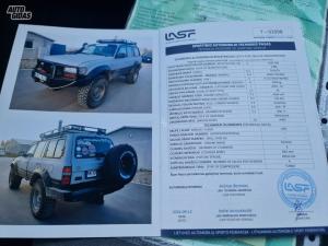 Grey Toyota Land Cruiser 1996 in Vilnius, with an engine capacity of 4.20 L and mileage of 375 thousand km for 13999 €, photo 14 on AUTOMOTO.COM.LV