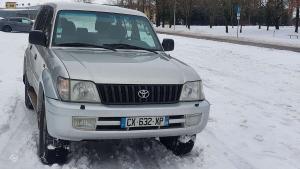 Grey Toyota Land Cruiser 2000 in Taurage, with an engine capacity of 2.98 L and mileage of 460 thousand km for 6500 €, photo 2 on AUTOMOTO.COM.LV