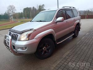 Grey Toyota Land Cruiser 2003 in Rezekne, with an engine capacity of 3.00 L and mileage of 0 thousand km for 9600 €, photo 1 on AUTOMOTO.COM.LV