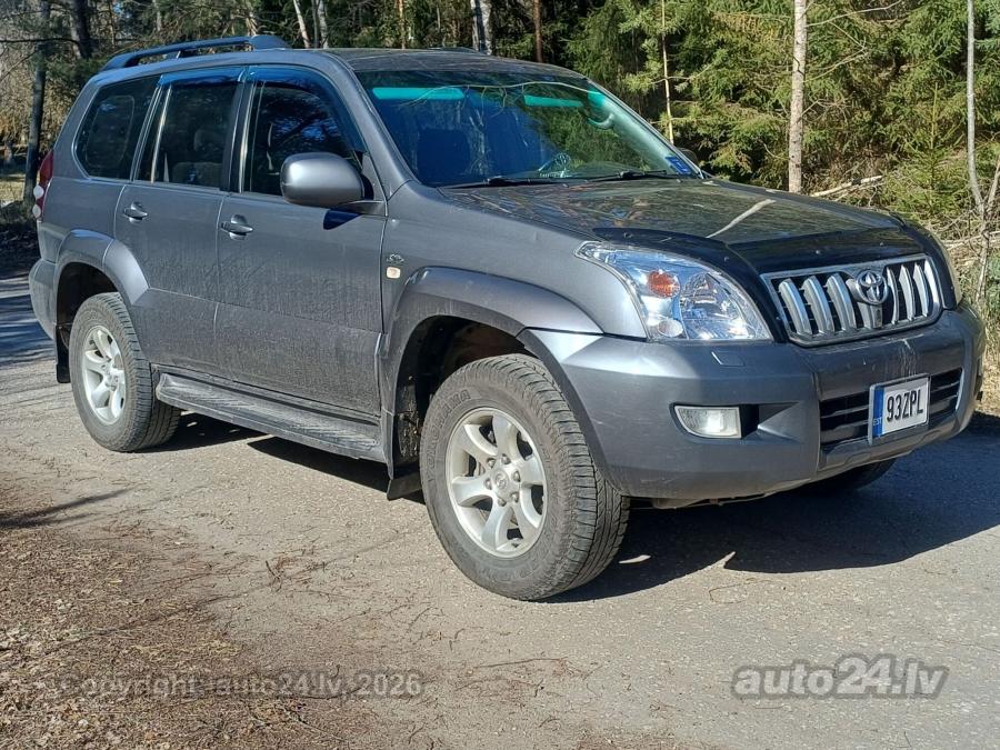 Pelēks Toyota Land Cruiser 2003 Elva, ar dzinēja tilpumu 3.00 L un nobraukumu 463 tūkst. km par 7000 €, foto 3 vietnē AUTOMOTO.COM.LV