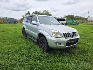 Grey Toyota Land Cruiser 2005 in Jelgava, with an engine capacity of 3.00 L and mileage of 348 thousand km for 8900 €, photo  on AUTOMOTO.COM.LV