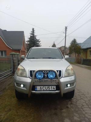 Grey Toyota Land Cruiser 2006 in Kaunas, with an engine capacity of 3.00 L and mileage of 370 thousand km for 9900 €, photo  on AUTOMOTO.COM.LV