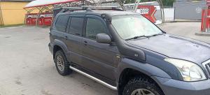 Grey Toyota Land Cruiser 2006 in Kaunas, with an engine capacity of 2.98 L and mileage of 750 thousand km for 9700 €, photo 4 on AUTOMOTO.COM.LV