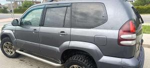 Grey Toyota Land Cruiser 2006 in Kaunas, with an engine capacity of 2.98 L and mileage of 750 thousand km for 9700 €, photo 8 on AUTOMOTO.COM.LV