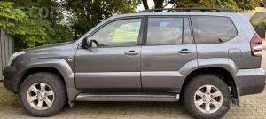 Grey Toyota Land Cruiser 2006 in Ventspils, with an engine capacity of 2.90 L and mileage of 318 thousand km for 13000 €, photo  on AUTOMOTO.COM.LV
