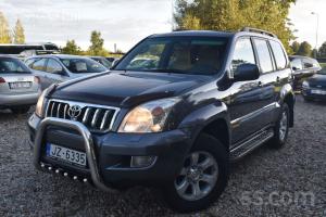 Grey Toyota Land Cruiser 2006 in Kuldiga, with an engine capacity of 3.00 L and mileage of 0 thousand km for 12990 €, photo  on AUTOMOTO.COM.LV