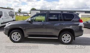 Grey Toyota Land Cruiser 2012 in Tallinn, with an engine capacity of 3.00 L and mileage of 124 thousand km for 29500 €, photo 25 on AUTOMOTO.COM.LV